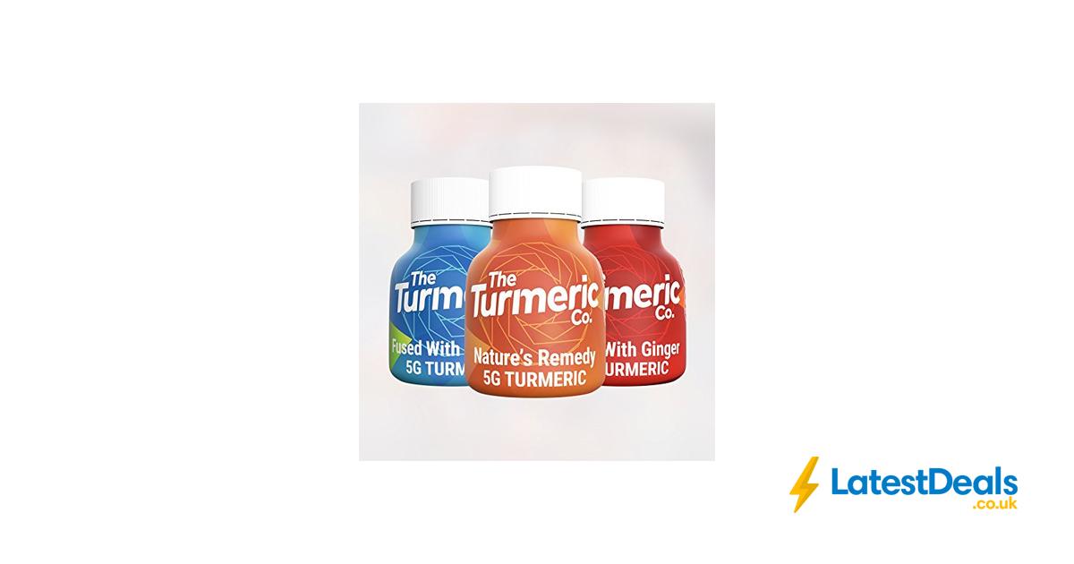 Turmeric Shots with Black Pepper - Immune System Boost (Box of 12), £14 ...
