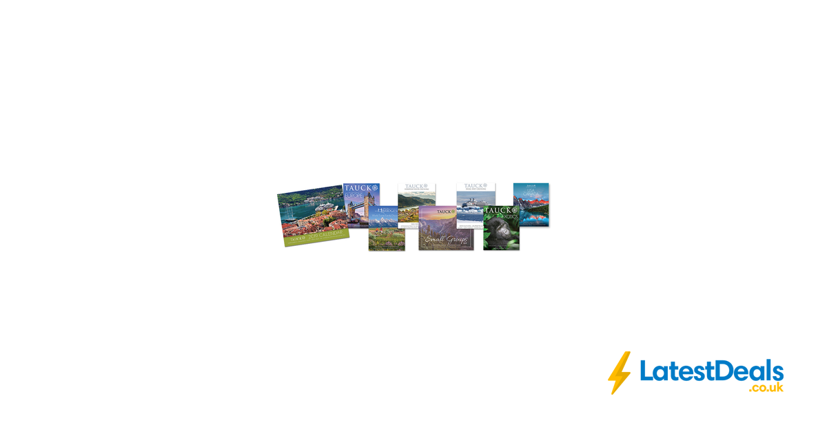 Free Tauck 2019 Calendar