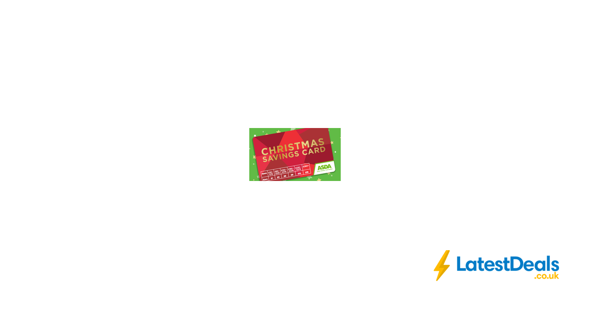 Asda Christmas Savings Bonus Card Get Up To 5 Extra On Top At ASDA Asda Christmas Savings Bonus Card Get Up To 5 Extra On Top At ASDA