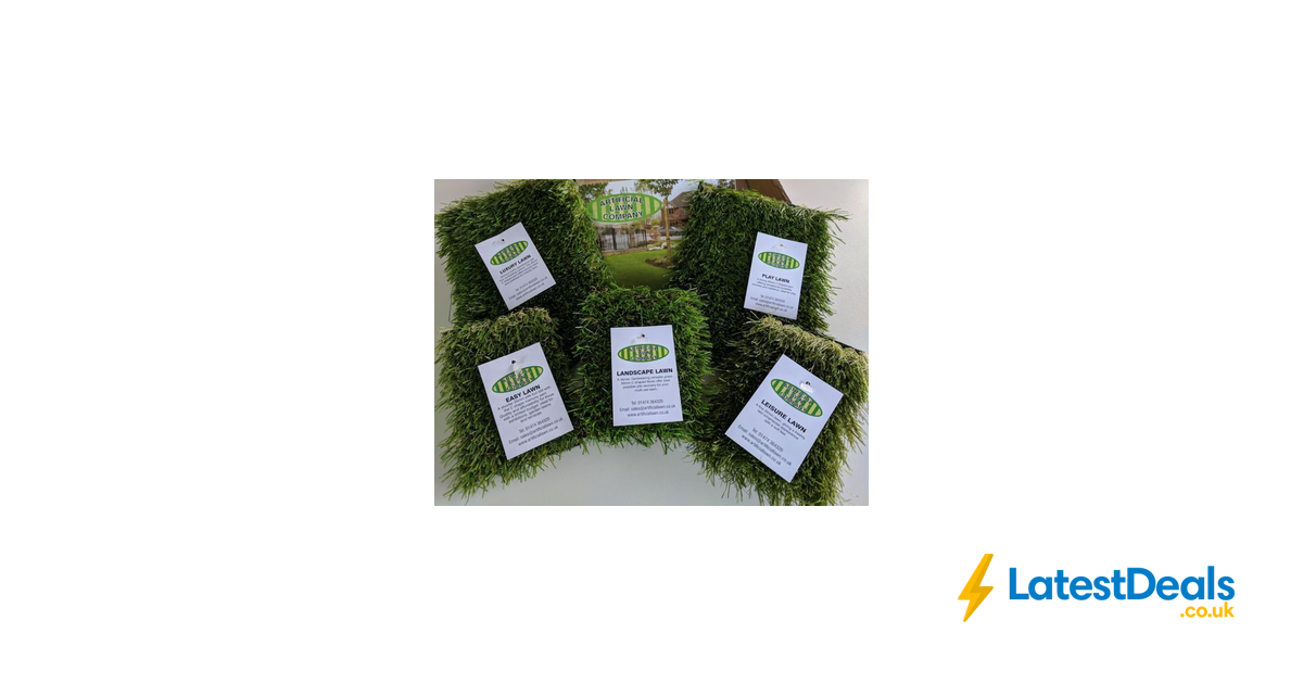 Free Artificial Grass Variety Sample Box.