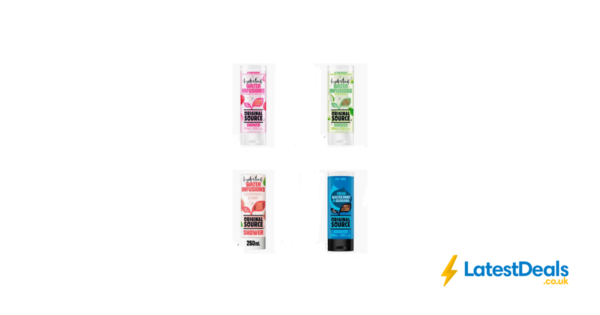Original Source Shower Gel 50p, £0.50 at Ocado