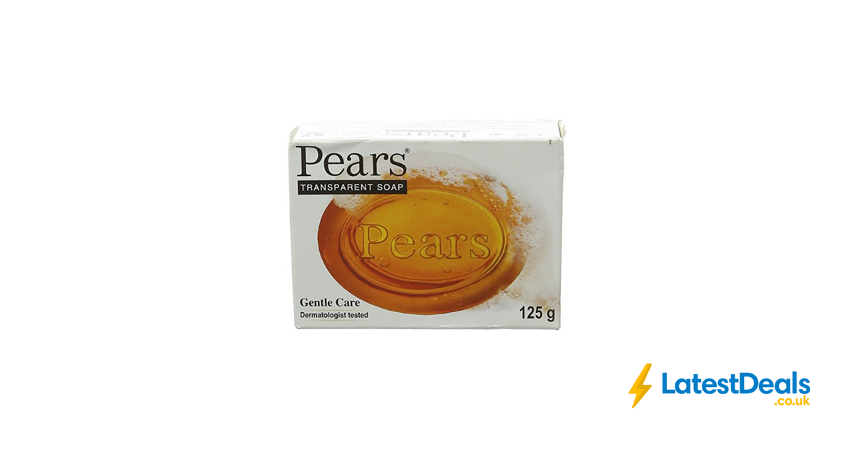 Pears Transparent Amber Soap 125 G, £0.70 at Amazon