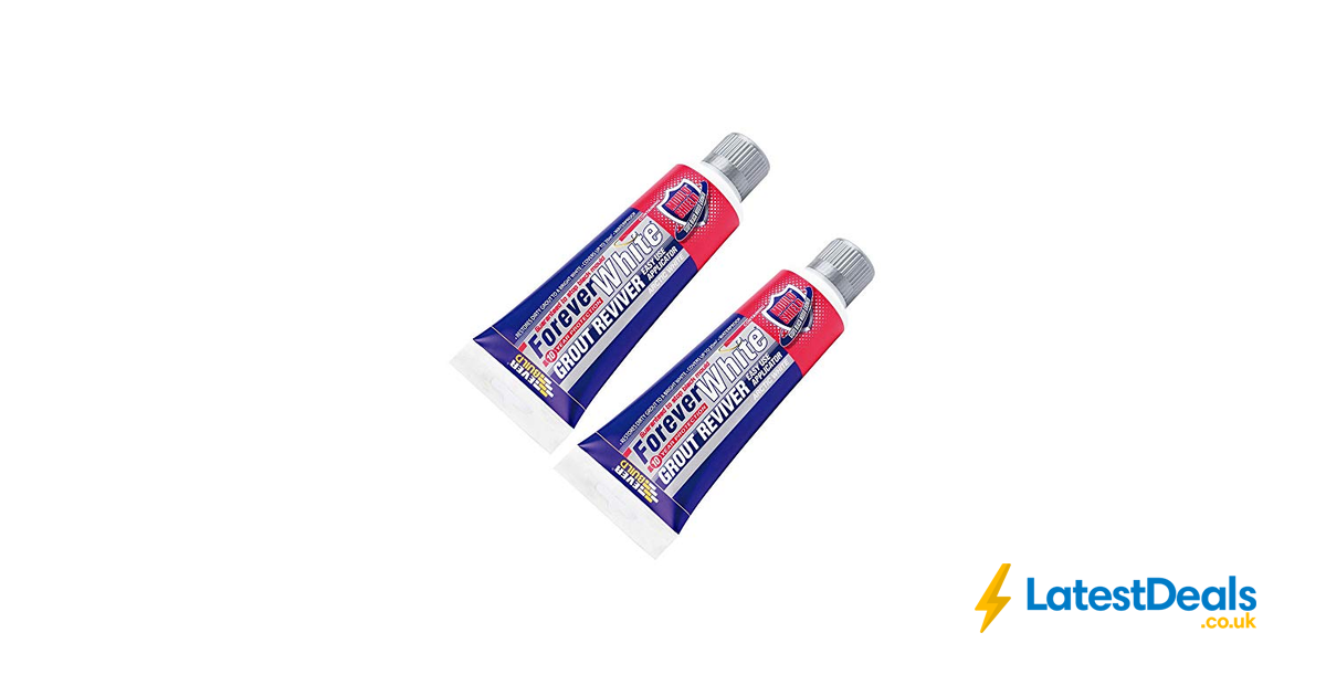 Everbuild Forever White Grout Reviver Arctic White 200ml - 2 Pack, £6. ...
