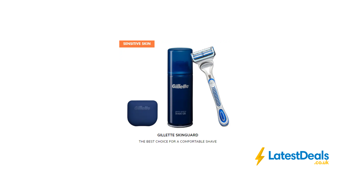 Get Your Free GILLETTE STARTER KIT Worth £15 + 14 Day Trial
