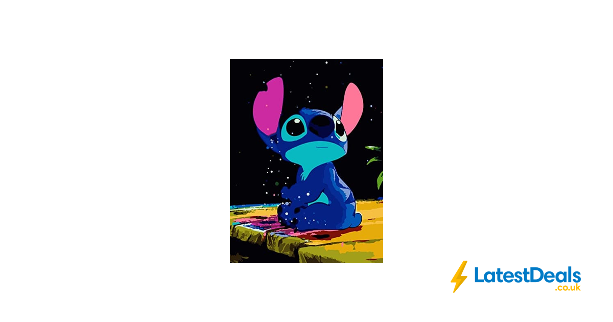 Lilo and Stitch Paint by Numbers Kit (Various Options), £2.99 at Amazon