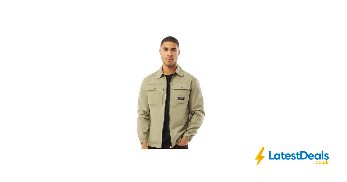 Closure London Mens Utility Overshirt Taupe, £22.99 at MandM Direct