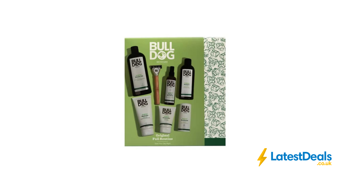 Bulldog the Full Routine Set, £20 at Boots