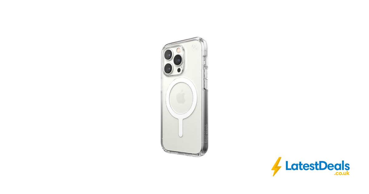 Speck iPhone 14 Pro Phone Case with MagSafe - Clear, £8.73 at Argos
