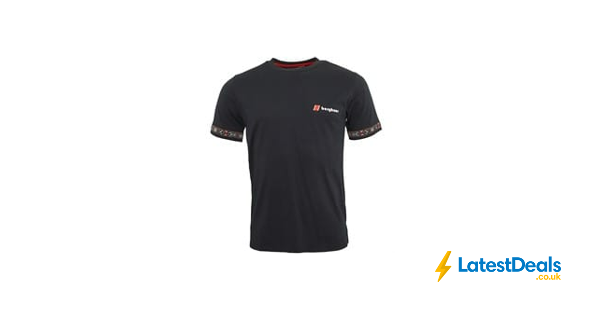 Berghaus Dean Street Tramantana T-Shirt Black/Black, £17 at MandM Direct