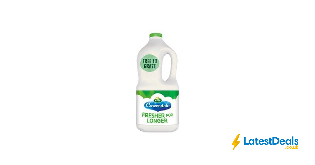 2 X 2L Cravendale Filtered Fresh Semi Skimmed Milk Fresher for Longer ...