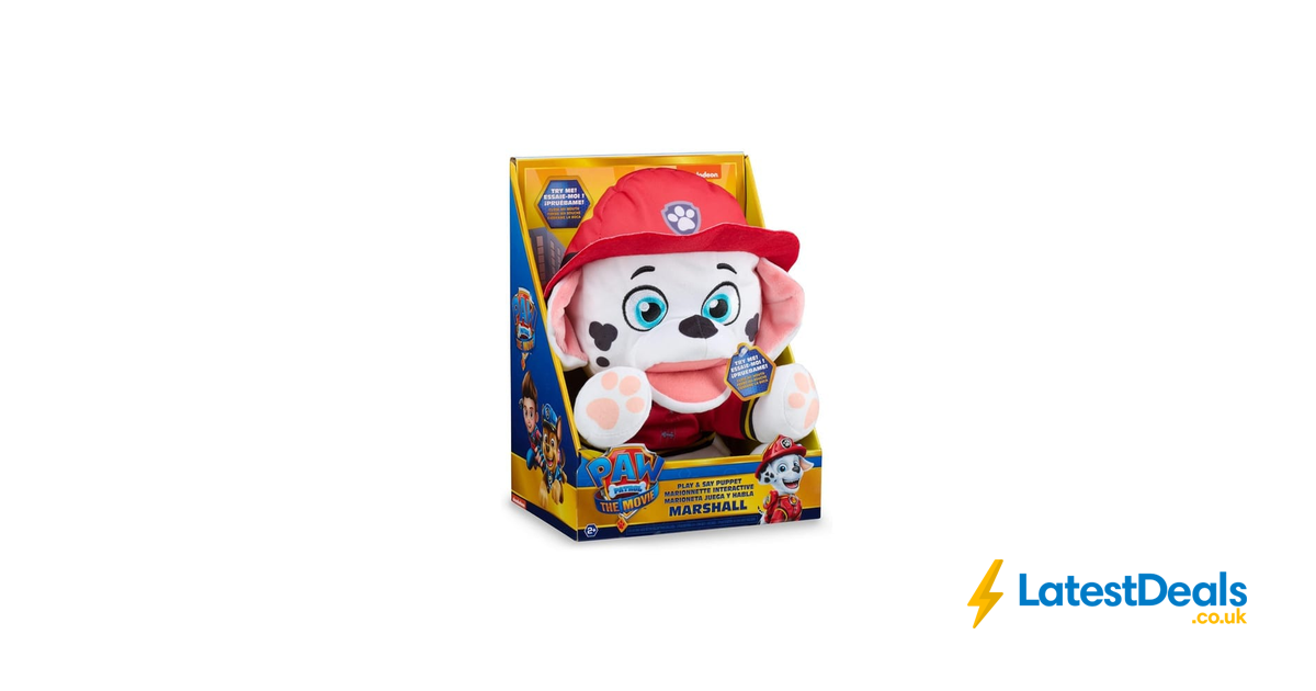 Paw Patrol Marshall Puppet, £4.99 at Home Bargains
