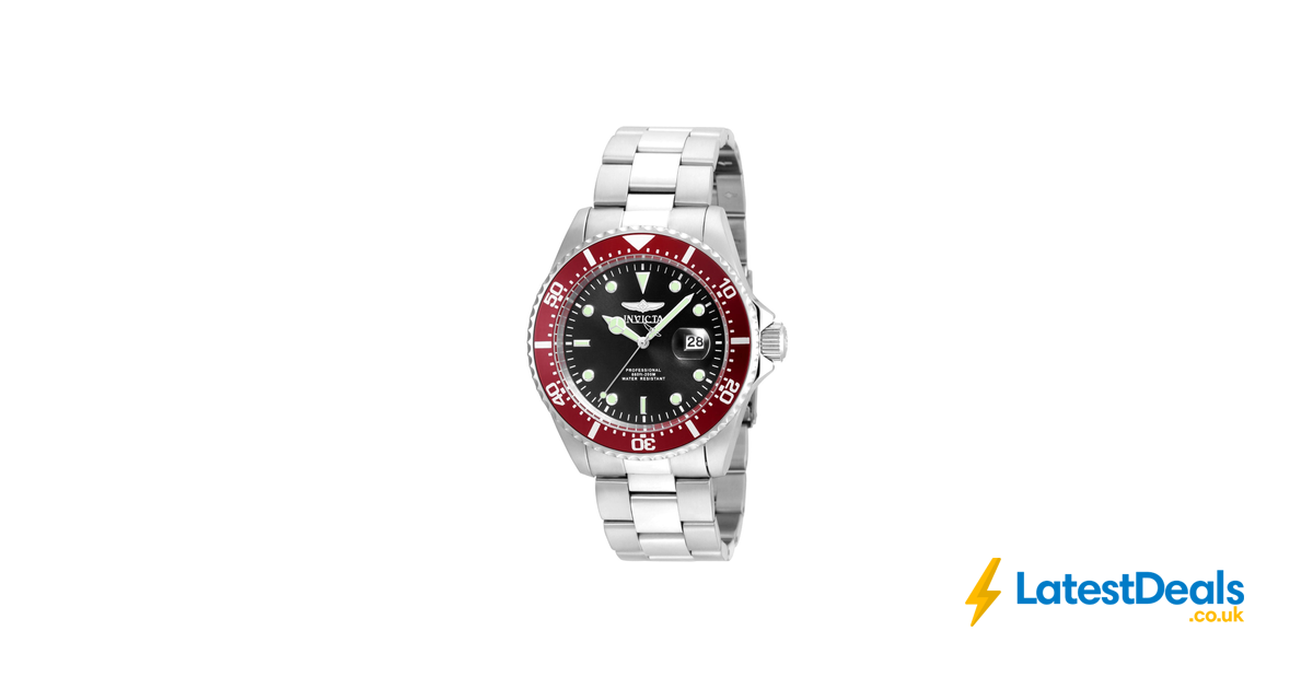 Invicta Dress Watch (Silver / Red), £48.10 at Amazon