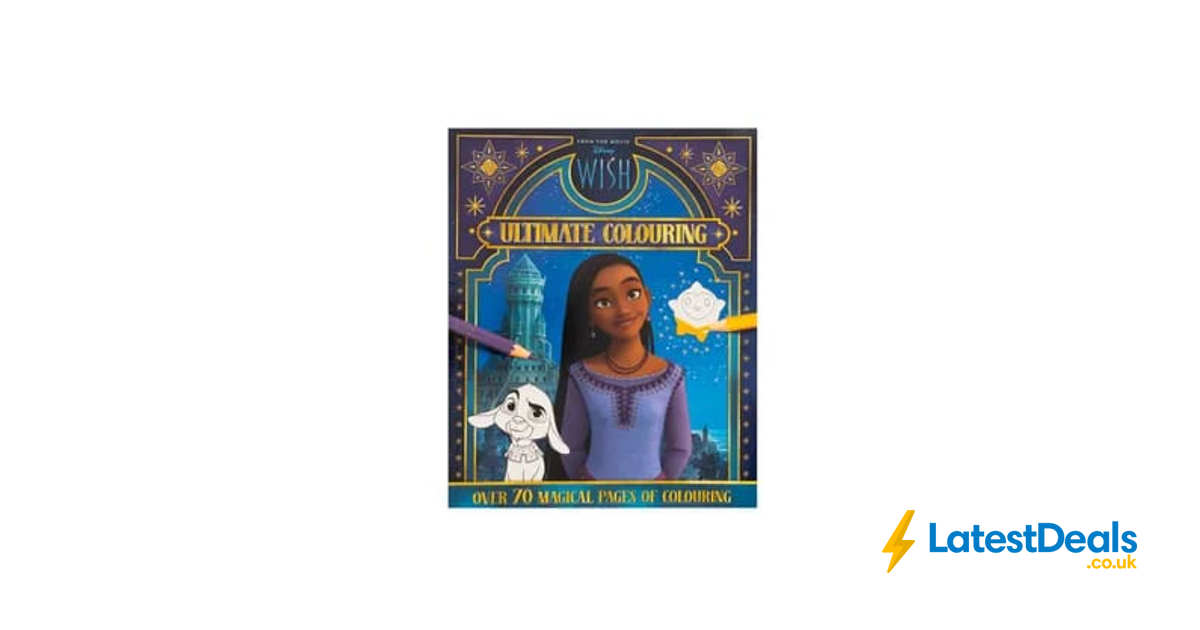 Disney Wish Ultimate Colouring Book, £2 at Poundland