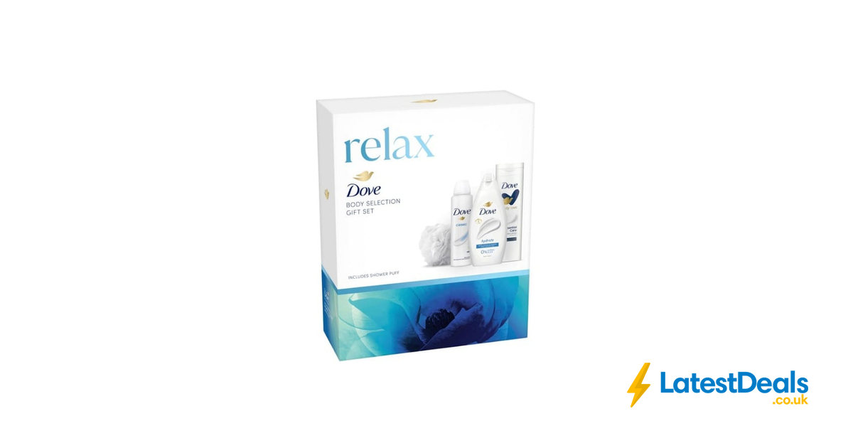 Dove Gift Set 3 Piece Selection - Relax, £5.99 at Home Bargains