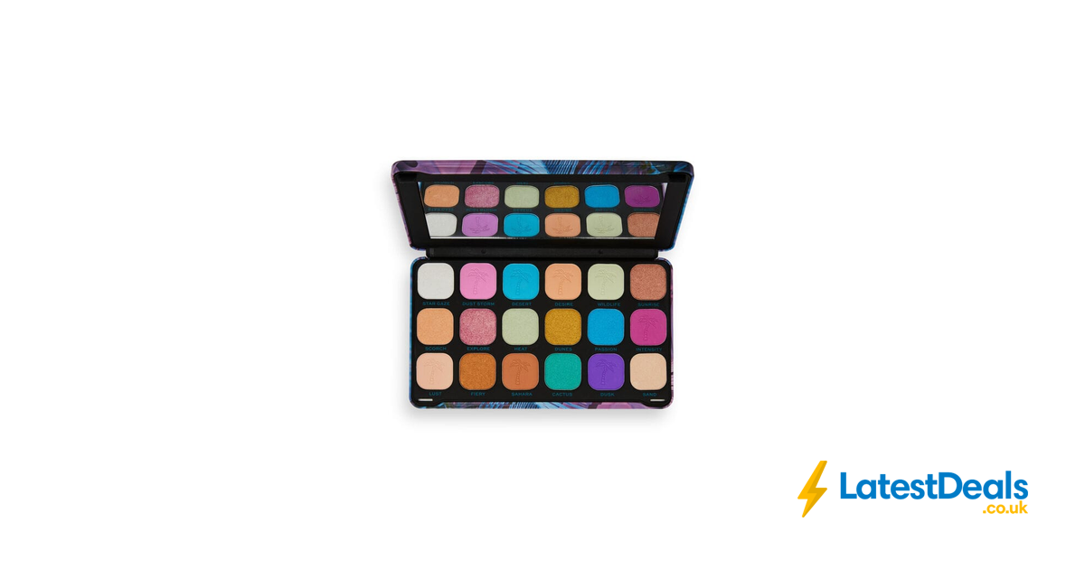 Makeup Revolution Desert Desire Forever Flawless Shadow Palette, £7 at ...