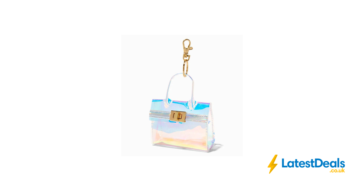 Holographic Handbag Keyring, £5 at Claire's