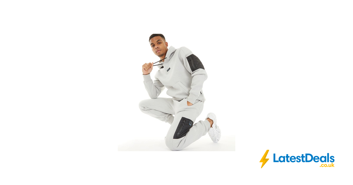 Bench Mens Croster Tracksuit Frost Grey, £29.99 at MandM Direct