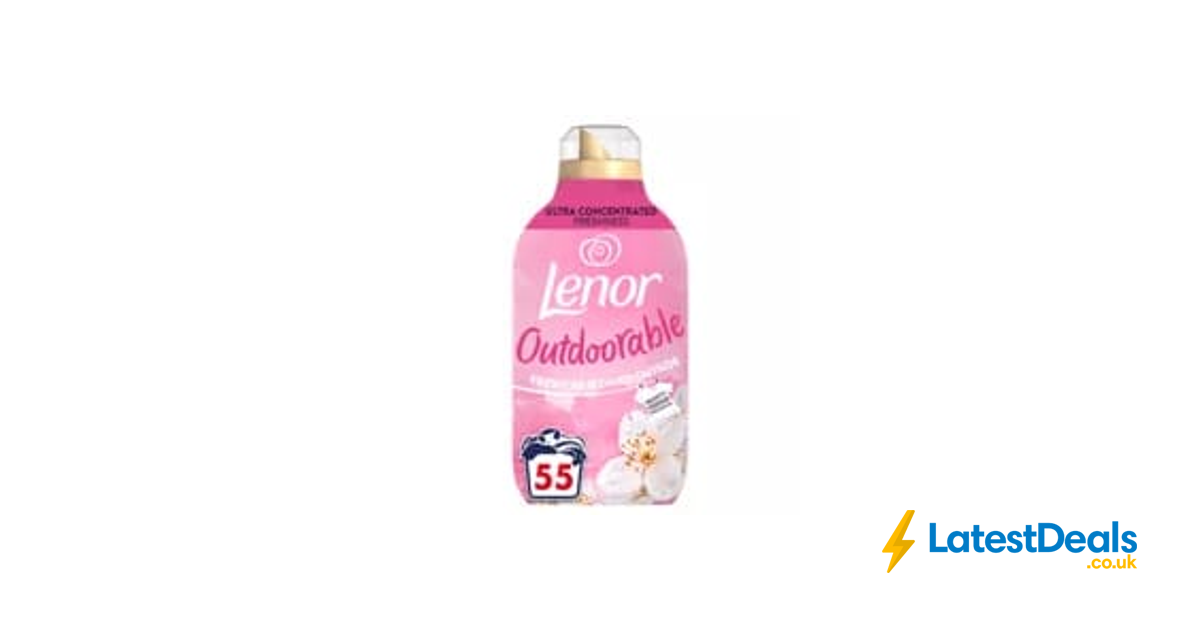 Lenor Outdoorable Dreamy Jasmine Fabric Conditioner, £3 at ASDA