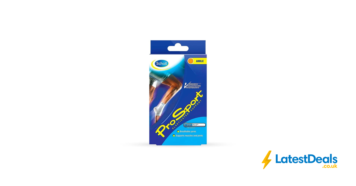 Scholl ProSport Ankle Elasticated Support - Medium, £1.89 at Home Bargains