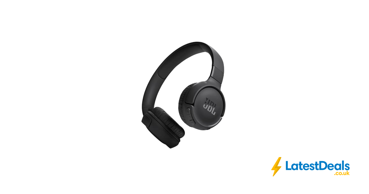 JBL Tune 520 BT Wireless On-Ear Headphones with JBL Pure Bass Sound, £ ...