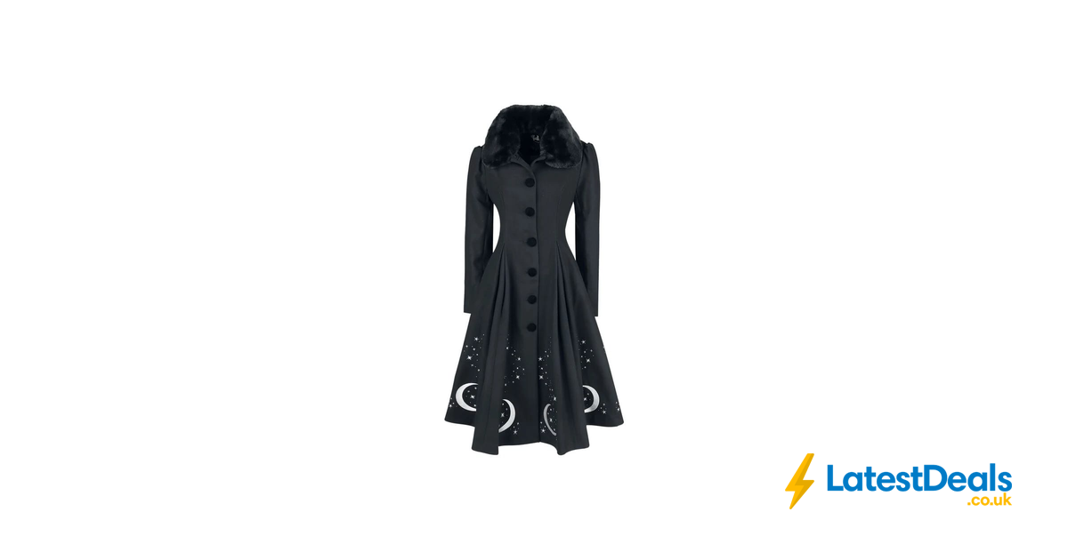 "Interstellar Coat" Coats Black by Hell Bunny, £114.99 at Emp