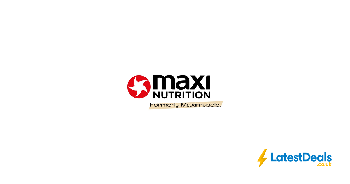20% off Protein Bars at MaxiNutrition