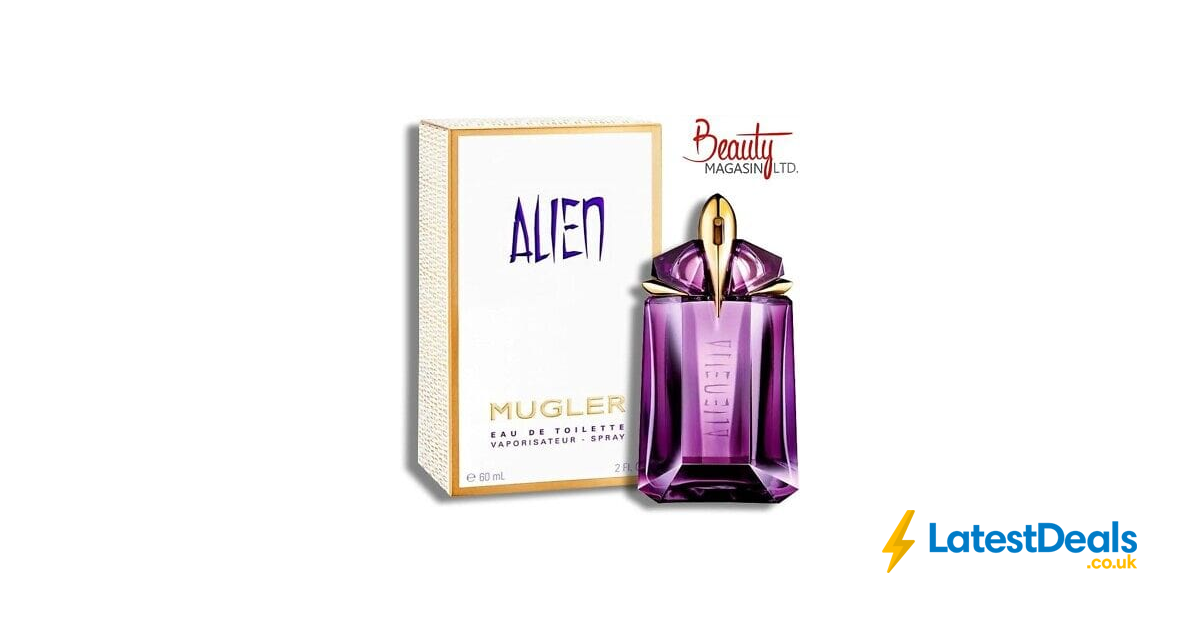 Thierry Mugler Alien Eau De Toilette Spray (60 Ml), £37.79 at ebay