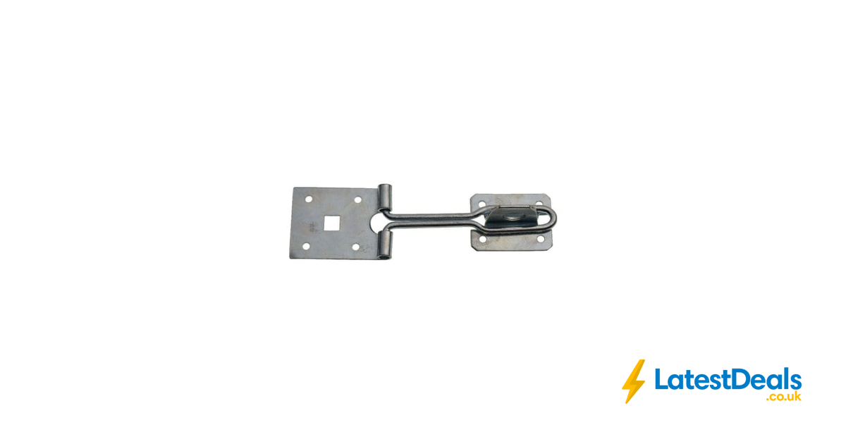 Wickes Wire Hasp and Staple Zinc Plated - 150mm, £1.50 at Wickes