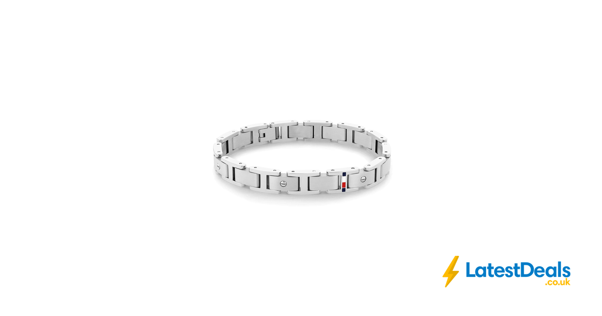 Tommy Hilfiger Stainless Steel Gents Screws Bracelet, £55.20 at Goldsmiths