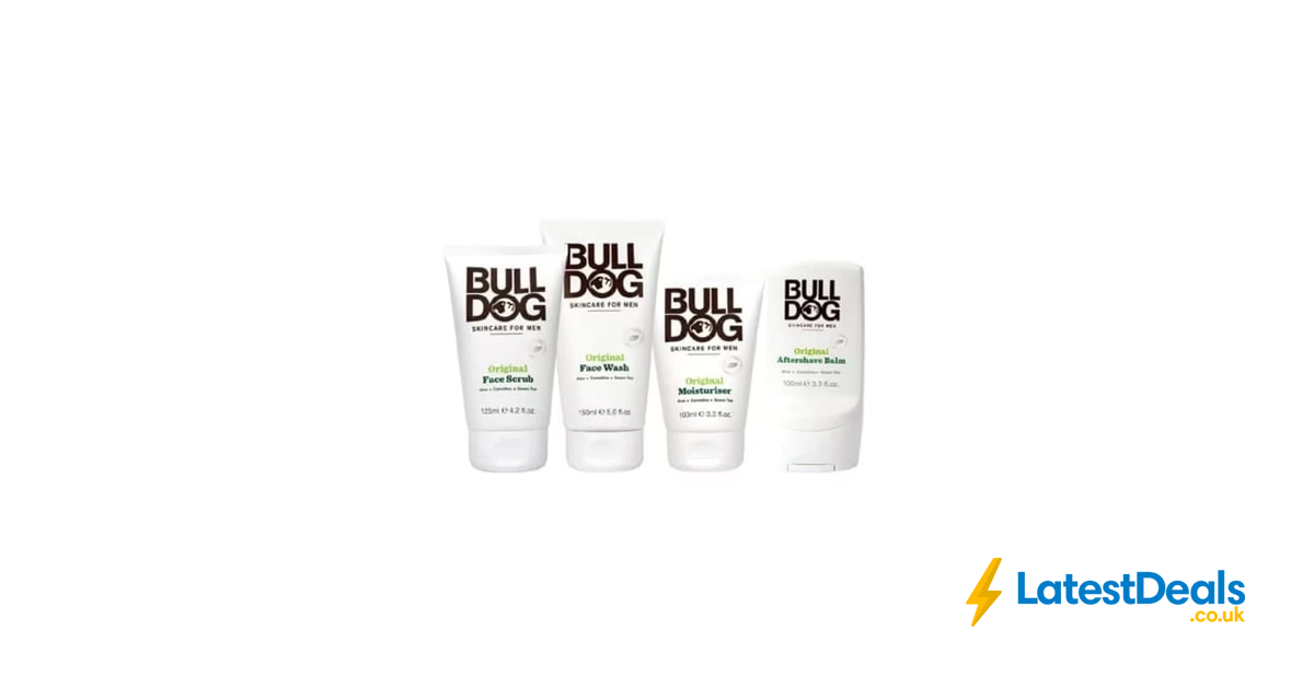 Bulldog Original Skincare Bundle, £15.38 at Boots