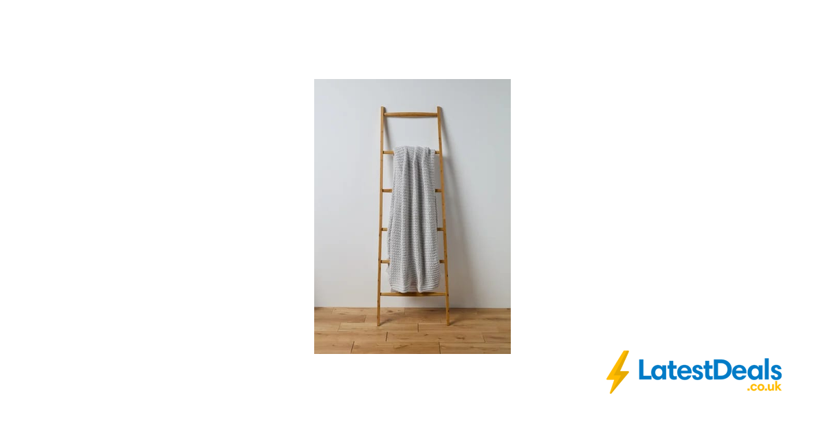 Large Natural Chenille Throw (200cm X 220cm), £20 at Matalan