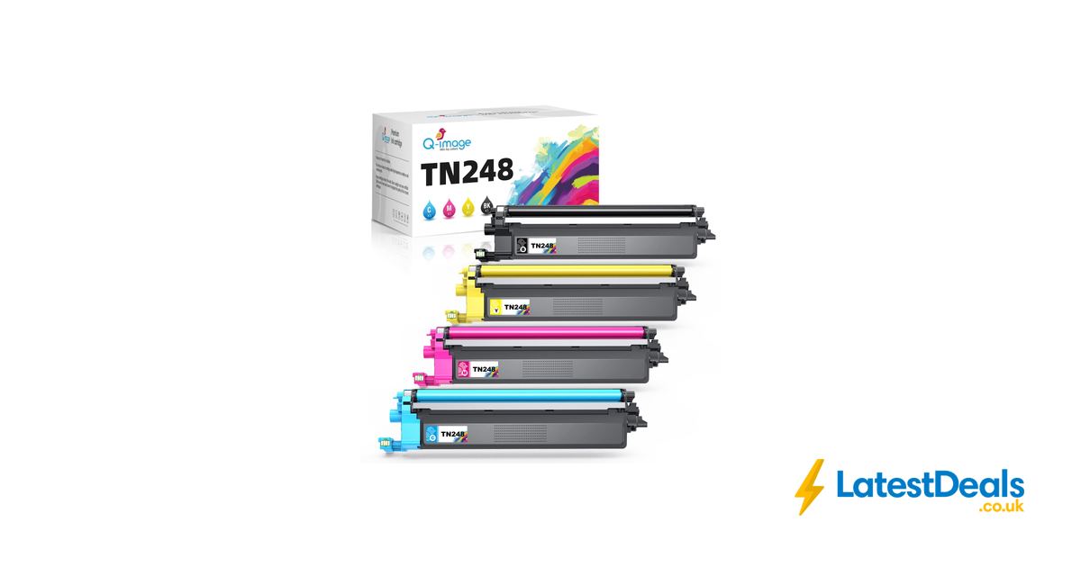 Compatible TN248 Toner Cartridges for Brother Printers (4 Pack), £44.99 ...
