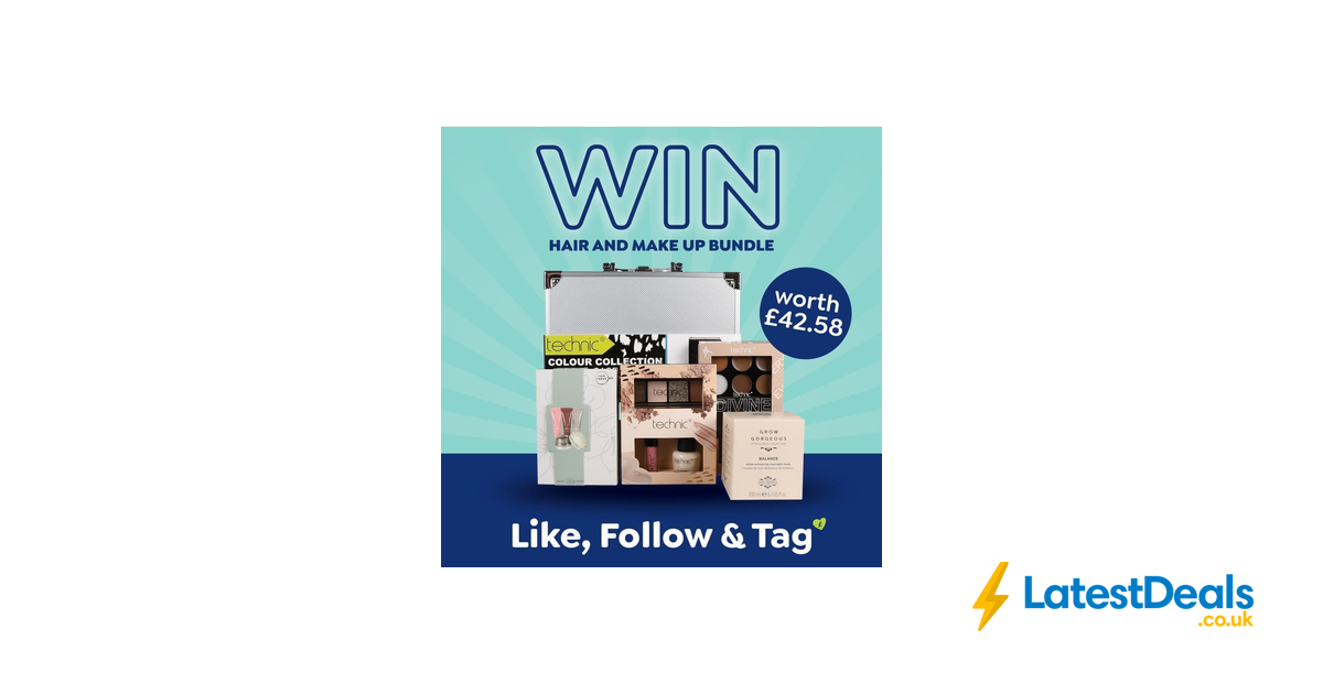 Win the Ultimate Hair & Makeup Bundle Wort over £40