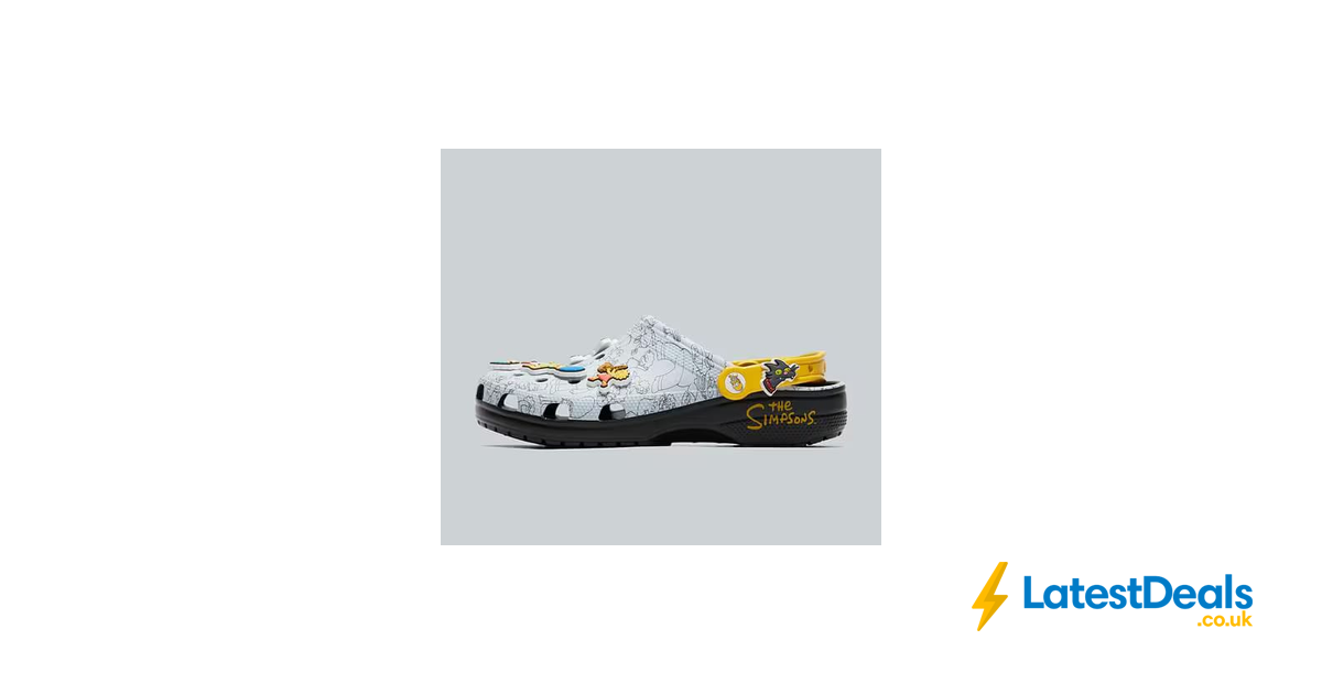 Crocs the Simpsons Classic Clogs, £40 at Footasylum