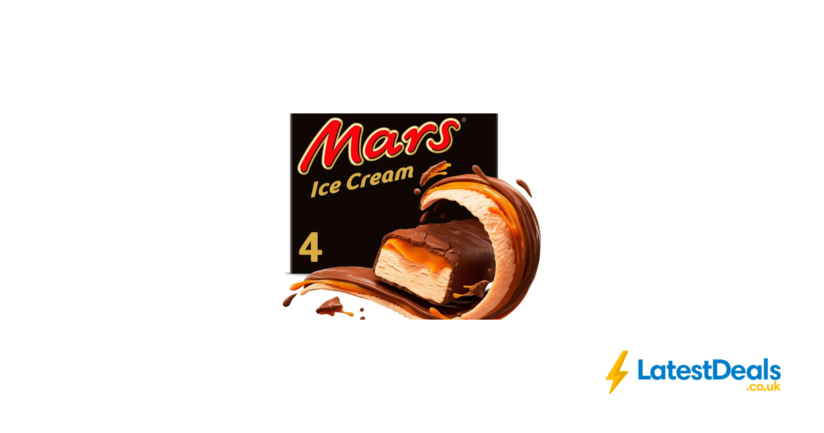 Mars Ice Cream 4x51ml, £2.25 at Sainsbury's