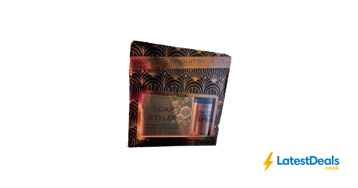 Makeup Revolution Soap Styler Duo Eyebrow Set, £5 at Amazon