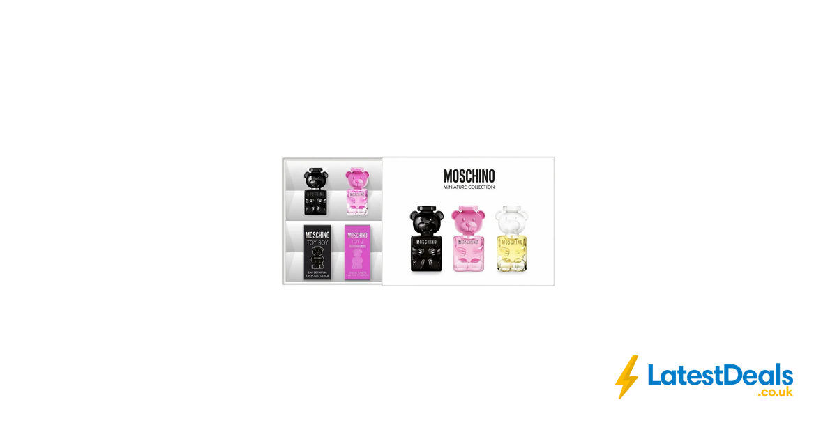 Moschino Moschino Toy Mini Collection 3 X 5ml, £16.99 at Justmylook