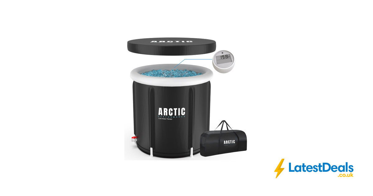 Arctic Performance 400L Portable Ice Bath Tub for Athletes, £79.99 at ...