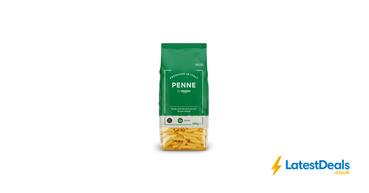 Amazon Penne Pasta, 500g, £0.83 at Amazon
