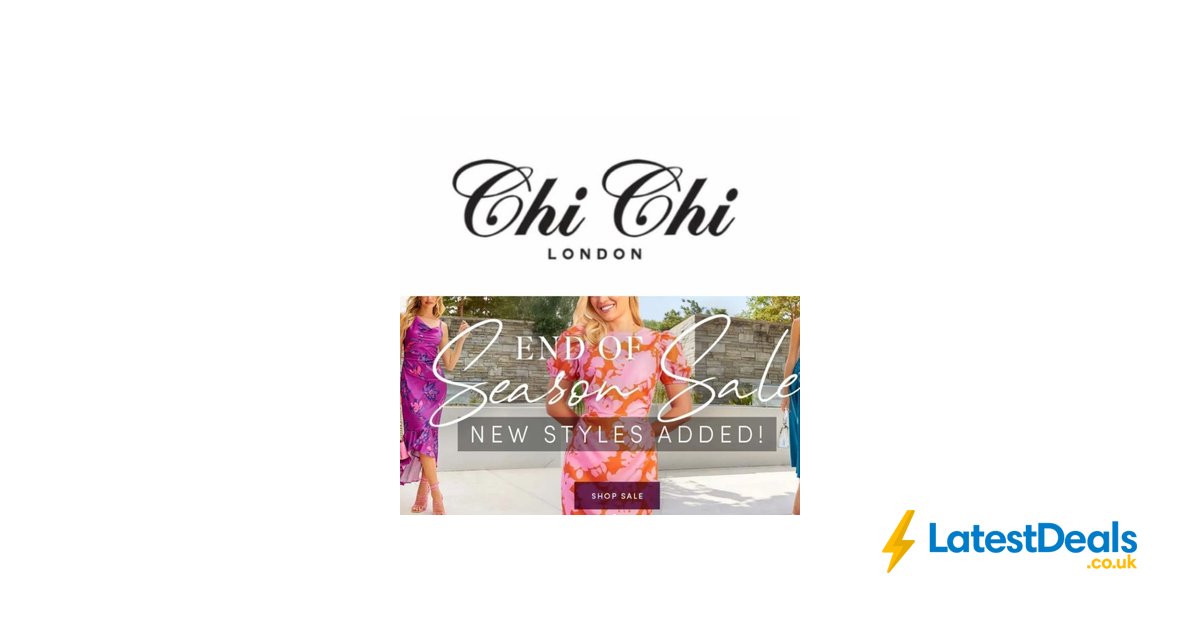 Chi Chi Clothing End of Season Sale - up to 70% off on Everything! at ...