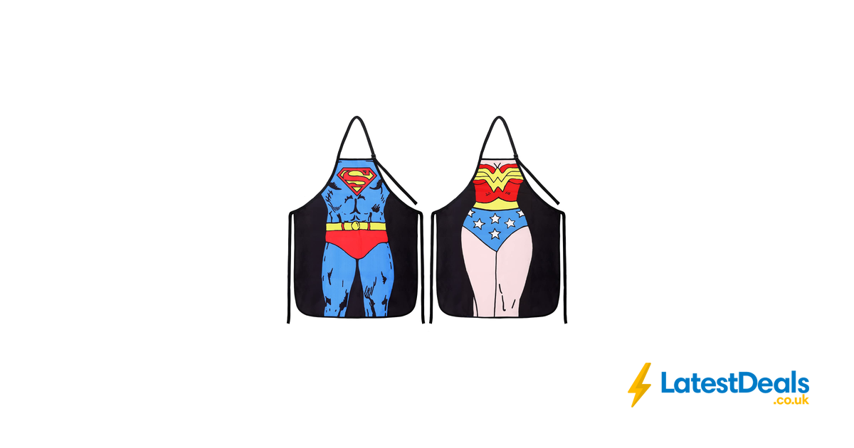 Wisolt Personalised Funny Aprons for Couples, £2.15 at Bargain Fox