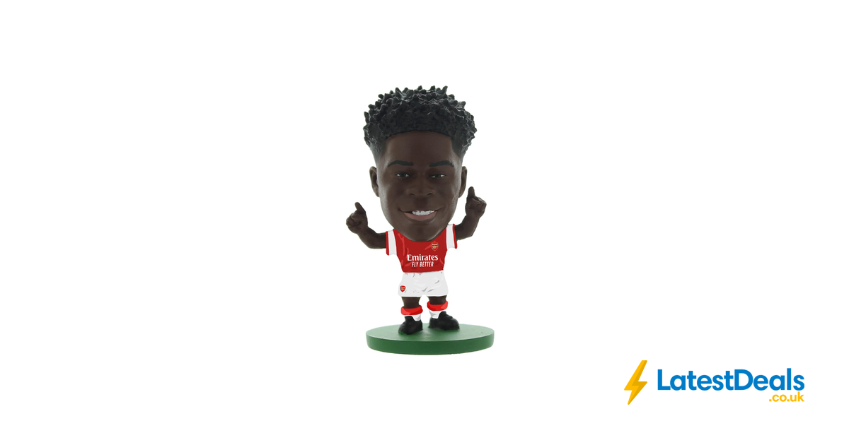 SoccerStarz Arsenal Bukayo Saka Home Kit, £4.99 at Amazon