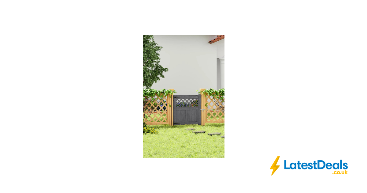 W Rhombus Wooden Garden Fence Gate, £61.99 at Debenhams