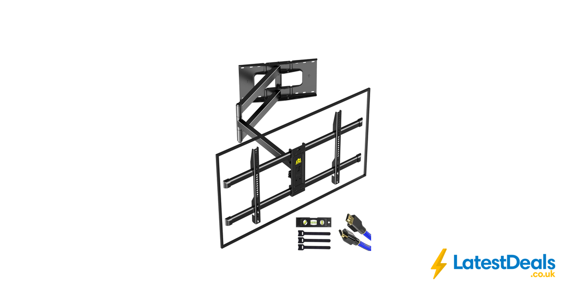 FORGING MOUNT Long Reach TV Wall Bracket with Swivel and Tilt, £26.59 ...
