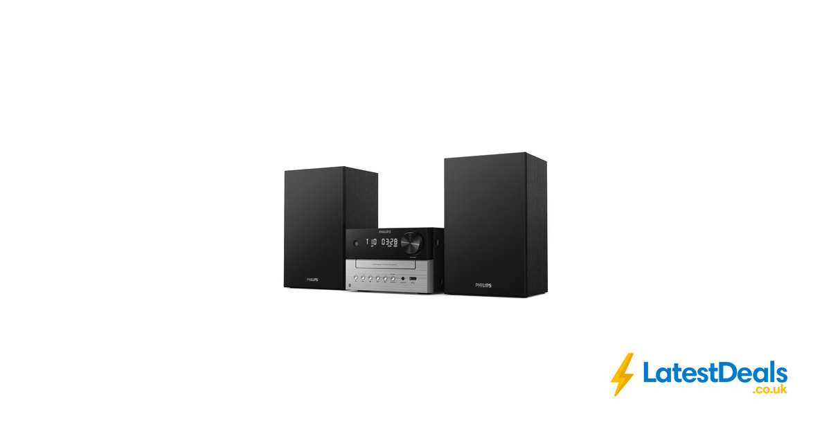 Philips Hi-Fi Micro System with Bluetooth, CD, USB, FM, DAB, £96.40 at ...