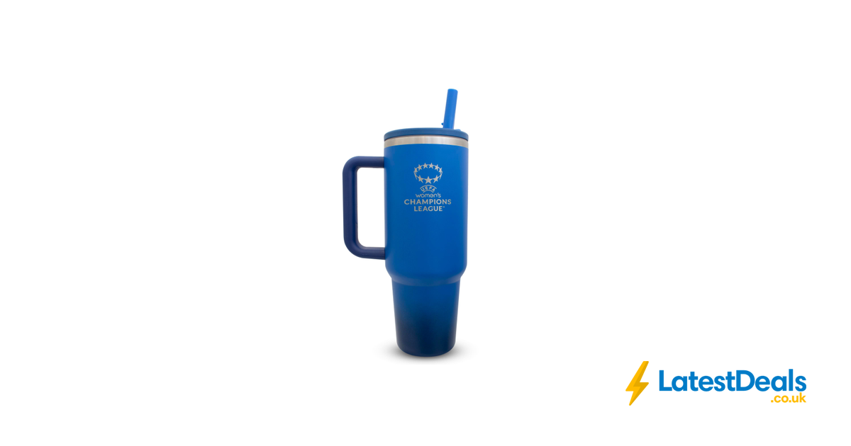 UEFA Women's Champions League 40oz Thermal Flask, Stainless Steel, £3. ...