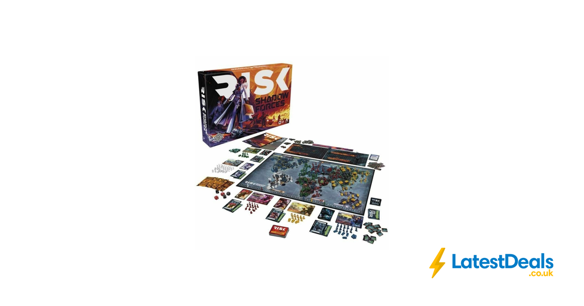 Risk Shadow Forces Strategy Game, Ages 13+, 3-5 Players, Avalon Hill, £ ...