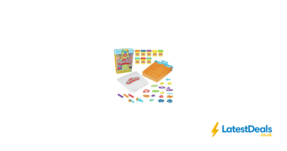 Play-Doh Rainbow Animal Storage Set with 8 Tubs, £15 at Argos