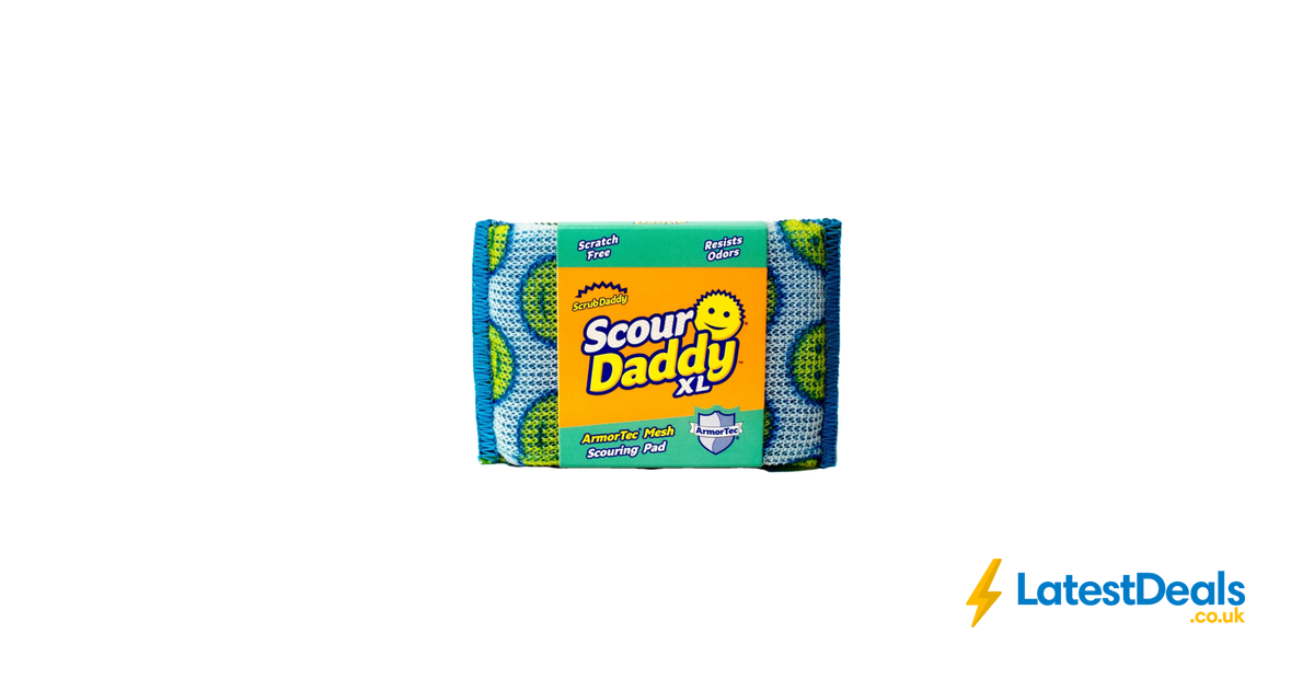 Scrub Daddy XL Non-Scratch Scouring Sponges for Dishes, £2.49 at Amazon