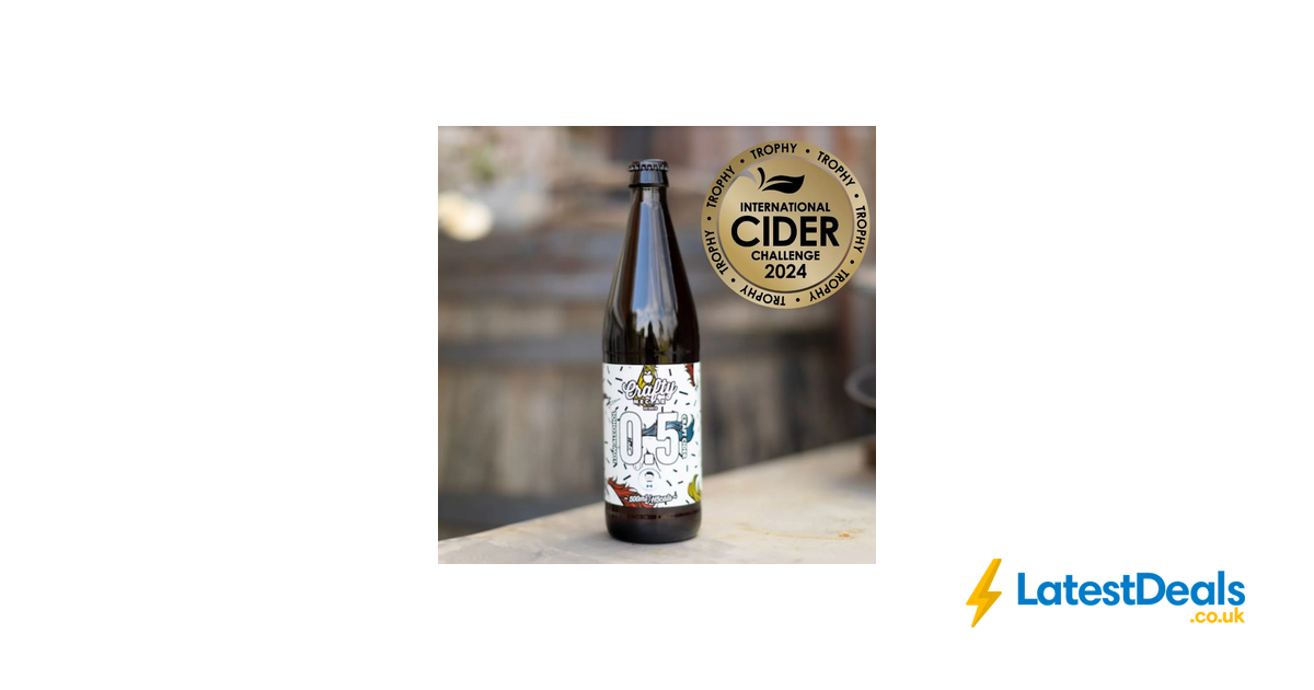 Nectar 0.5% Low Alcohol Cider 12 X 500ml, £22.99 at Crafty Nectar
